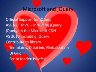 jQuery templates | PPTX