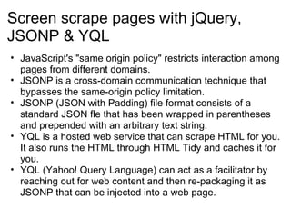 jQuery Tips Tricks Trivia | PPT