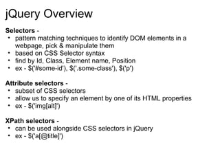 jQuery Tips Tricks Trivia | PPT