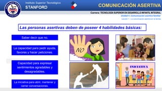 COMUNICACIÓN ASERTIVA FAMILIAR | PPTX