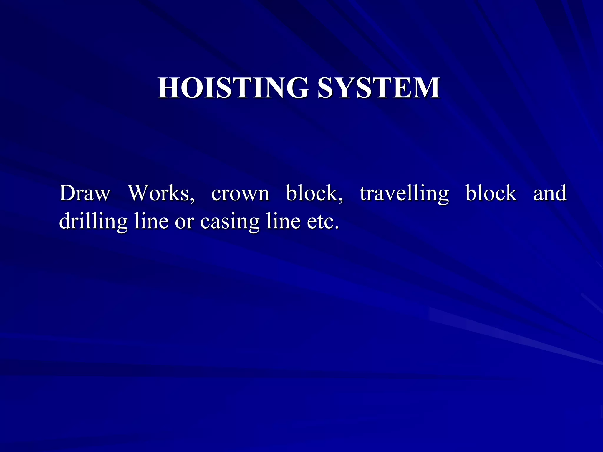 Introduction to drilling | PPTX