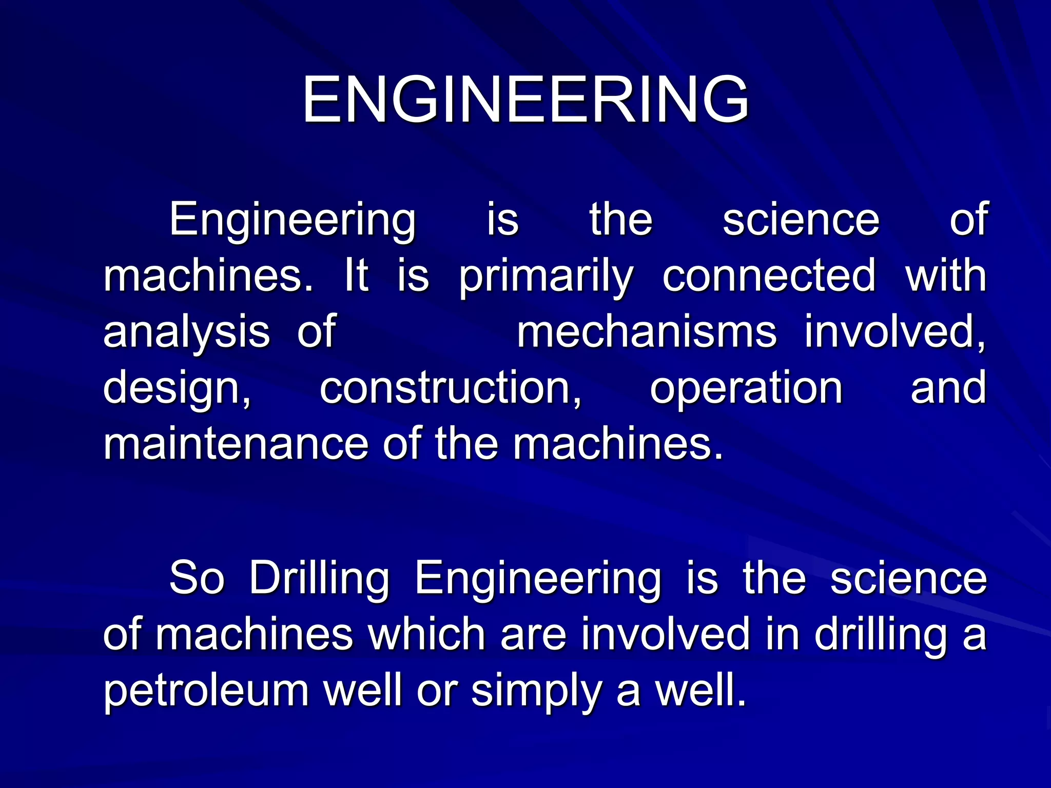 Introduction to drilling | PPTX