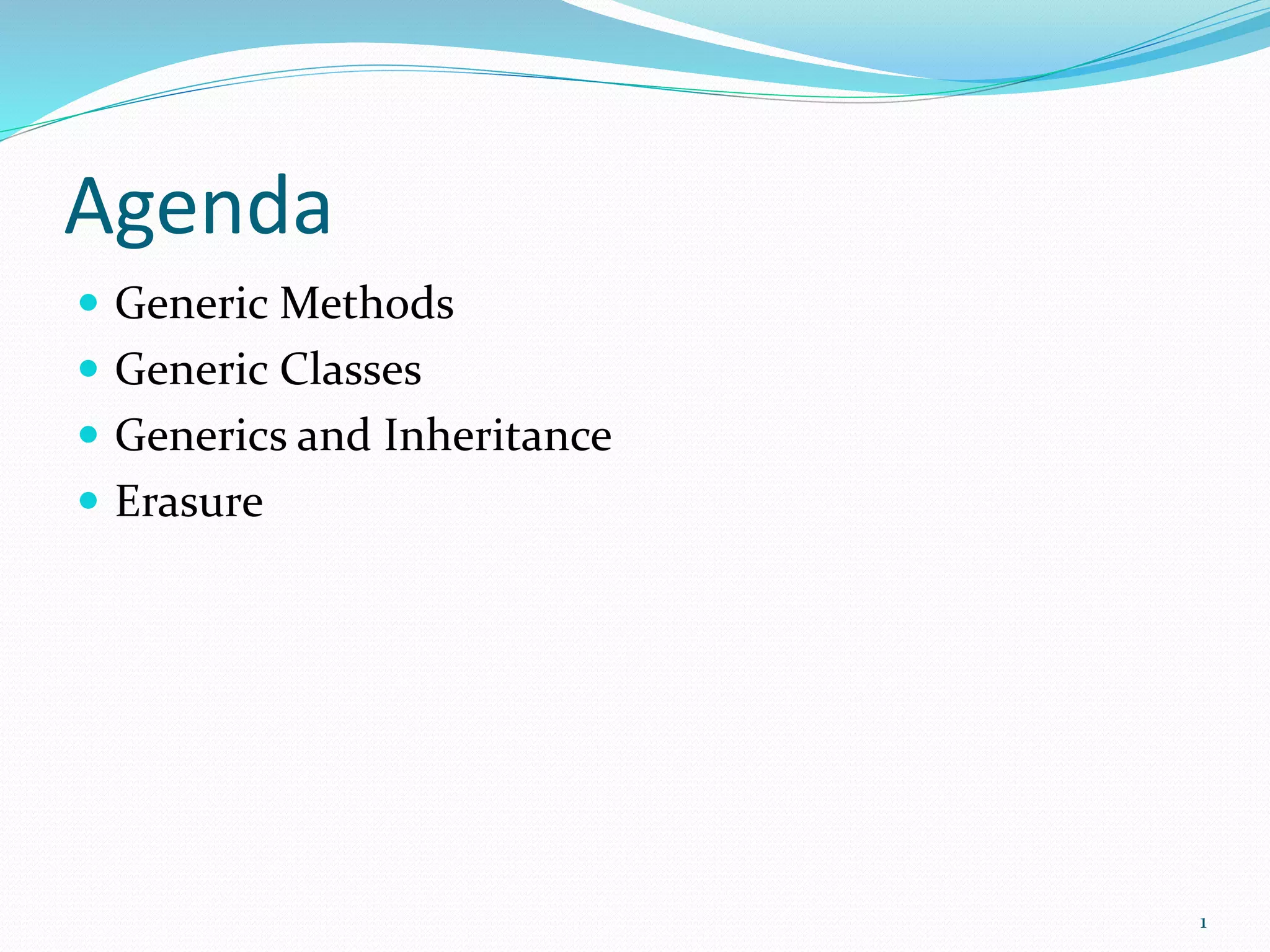 Java generics | PPTX | Programming Languages | Computing