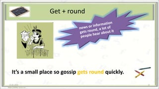 Jr. as1 unit 3 a vocabulary_phrases with get | PPT