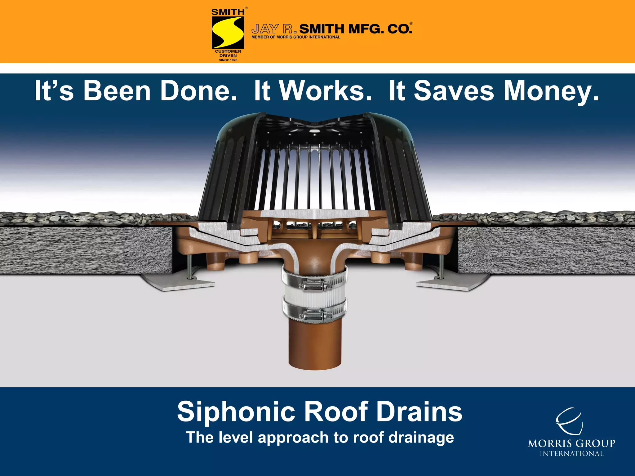 Jay R. Smith Mfg. Co. Full-bore Siphonic Roof Drains | PPT