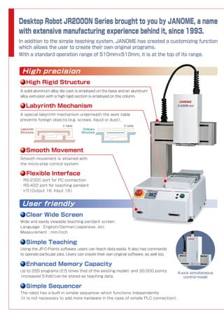Jr2000 n series-english | PDF