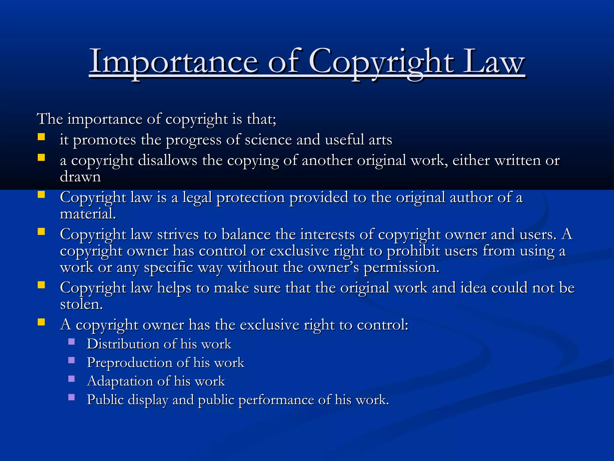 Introduction to Copyright | PPT