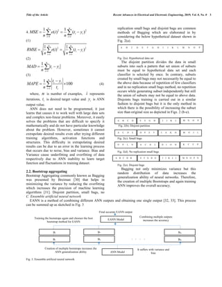 Short Term Load Forecasting Using Bootstrap Aggregating Based Ensemble Artificial Neural Network ...