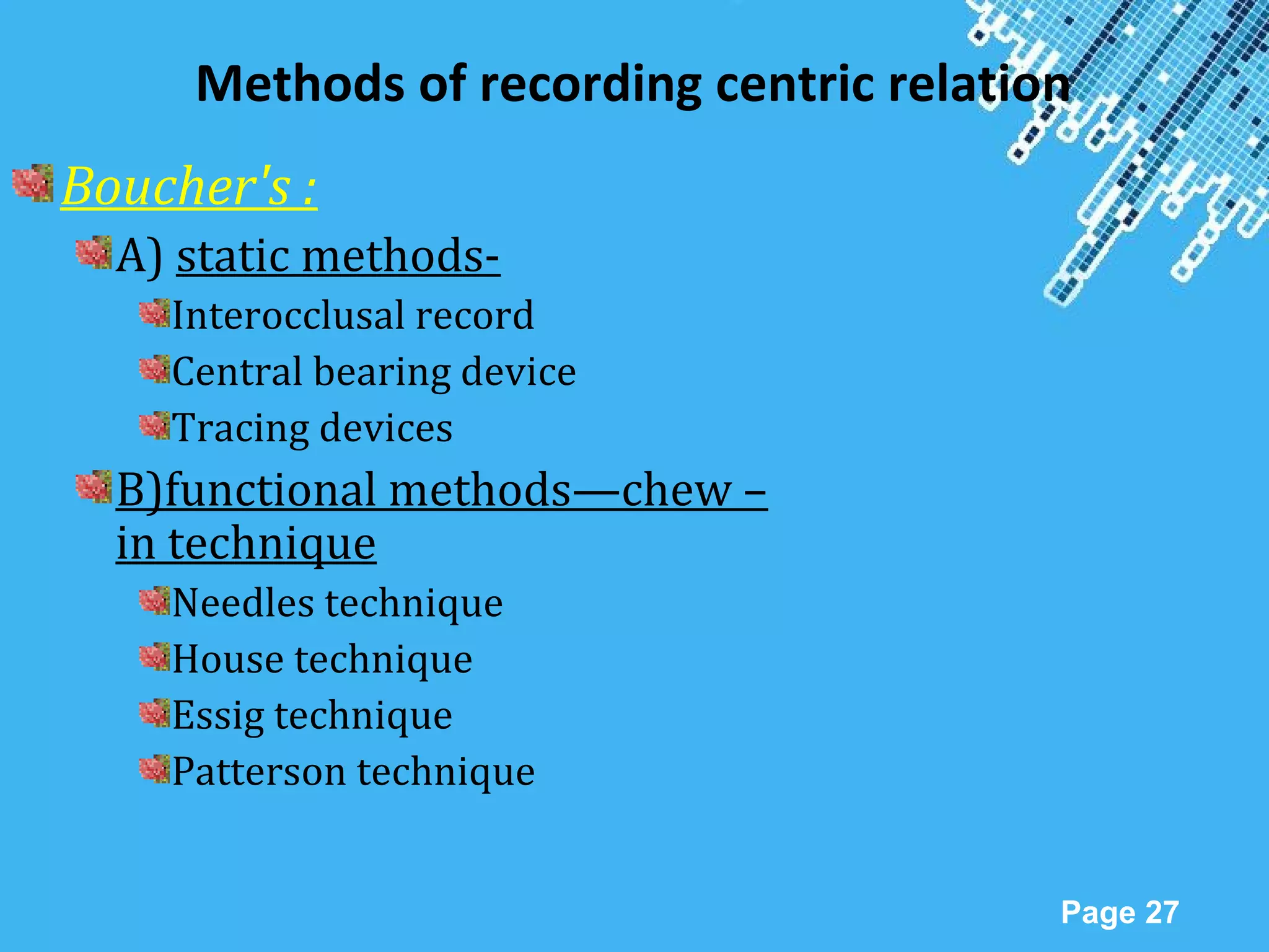 Jaw relation in complete dentures | PPT