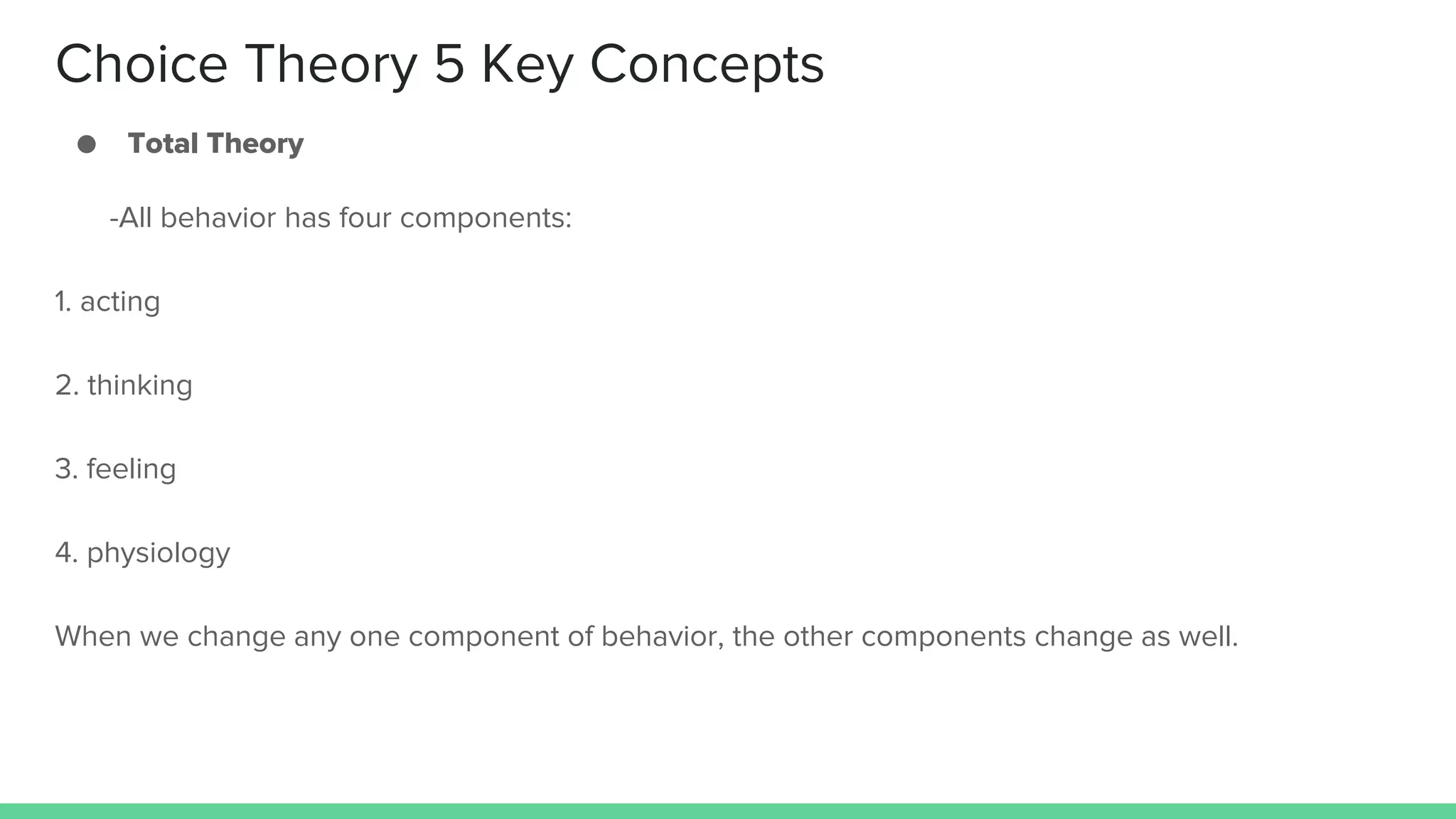 Choice theory | PPTX
