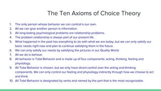 Choice theory | PPTX