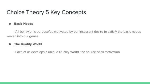 Choice theory | PPT