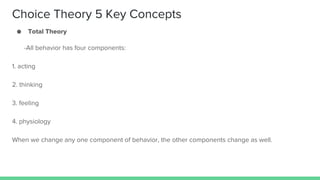 Choice theory | PPTX
