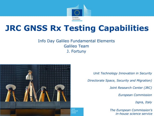 Jrc gnss-testing-facilities | PDF