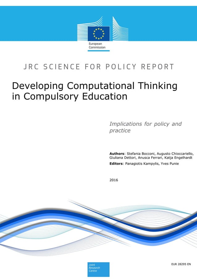 Developing Computational Thinking in Compulsory Education | PDF ...