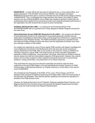 Jr classification &_position_of_members | PDF | Law