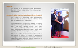 J&R Events Presentation | PPSX