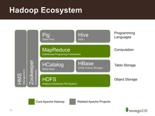 MongoDB & Hadoop - Understanding Your Big Data | PPTX