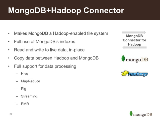 MongoDB & Hadoop - Understanding Your Big Data | PPTX | Databases | Computer Software and ...