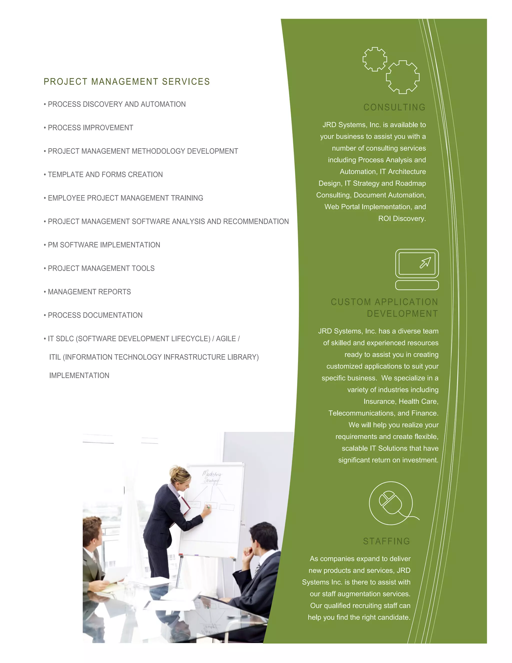 Jrd Project Management Services | PDF
