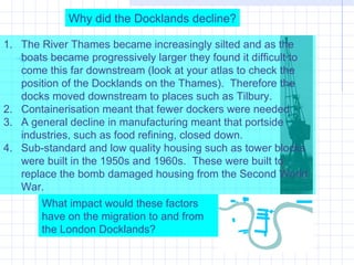 London Docklands redevelopment | PPT