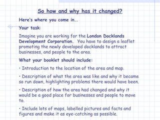 London Docklands redevelopment | PPT