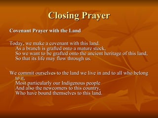 Aboriginal Spirituality and the Land | PPT