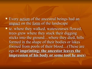 Aboriginal Spirituality and the Land | PPT