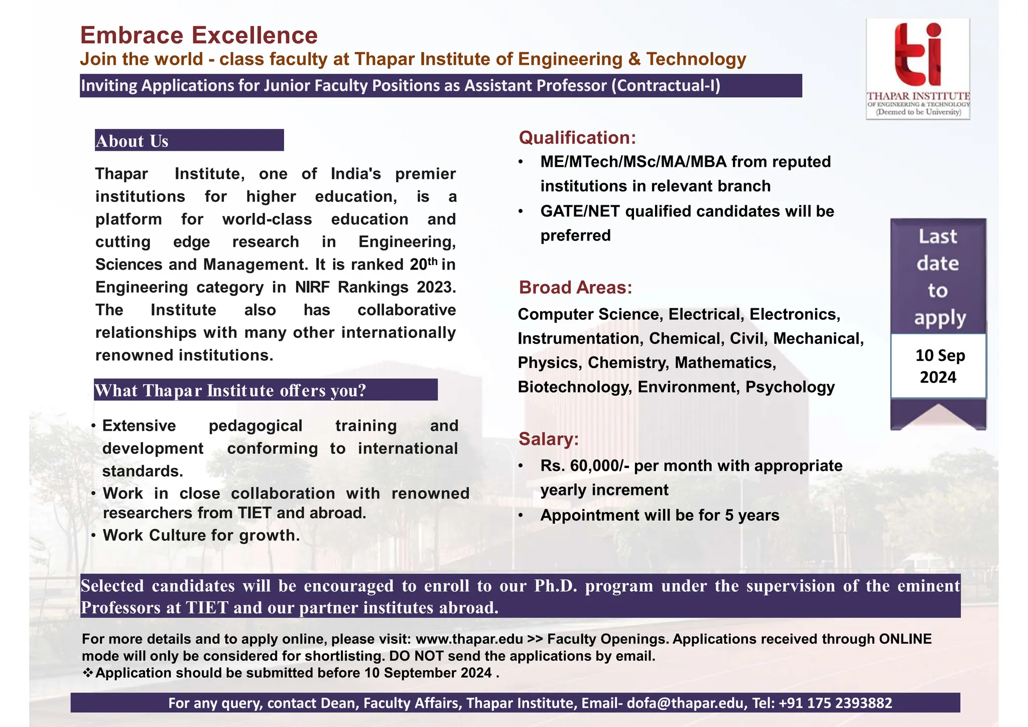 Faculty thapar University Advertisement.pdf