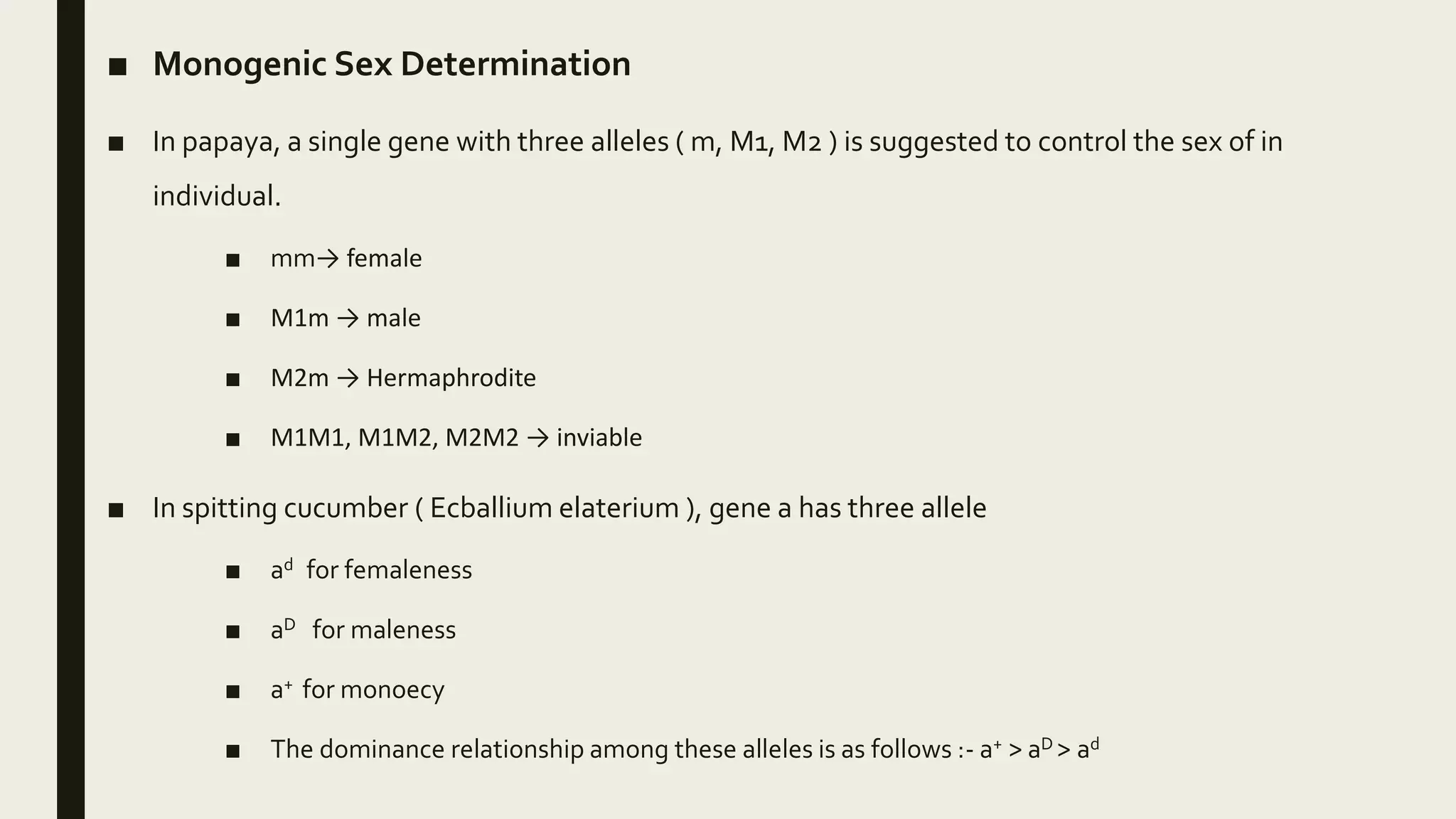 Sex determination sex linkage and multiple allels | PPTX