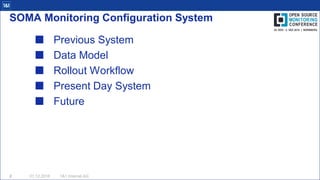 OSMC 2016 - Soma - A Monitoring Configuration Management Database by Jörg Pernfuß | PDF