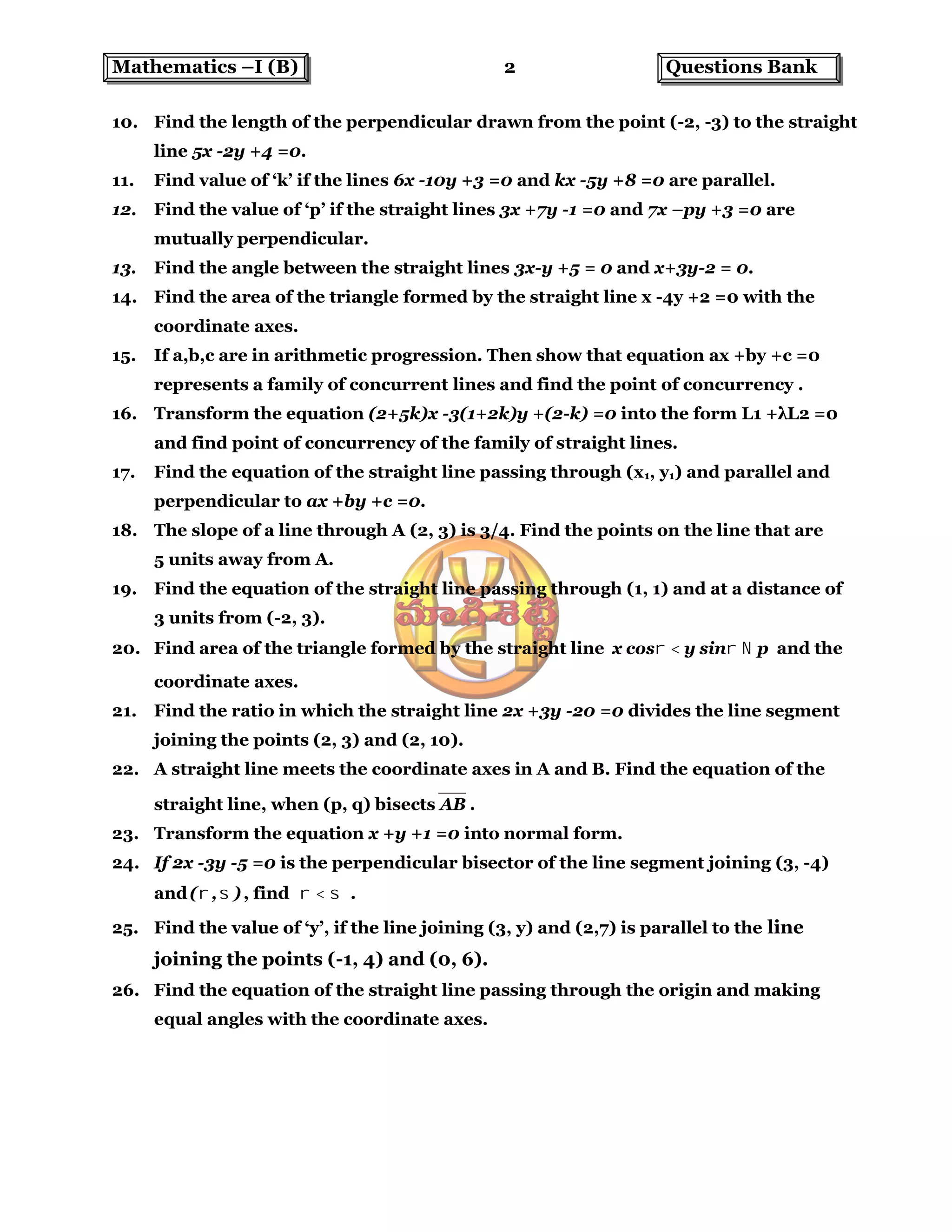 Maths IB Important | PDF | Physics | Science