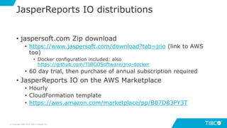 PART 2: Producing reports & data visualizations with JasperReports IO | PPTX | Web Development ...