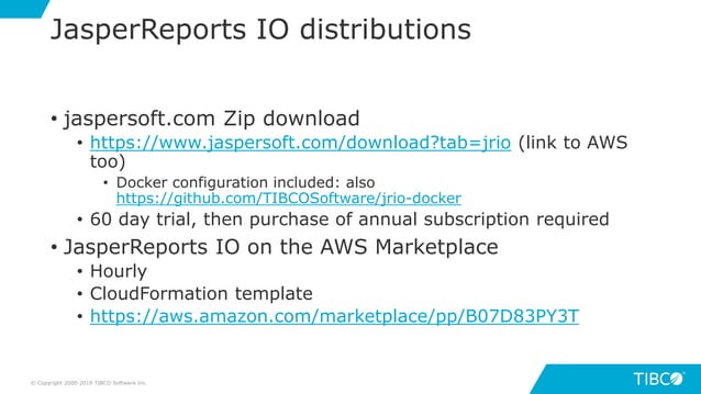 PART 2: Producing reports & data visualizations with JasperReports IO | PPTX | Web Development ...