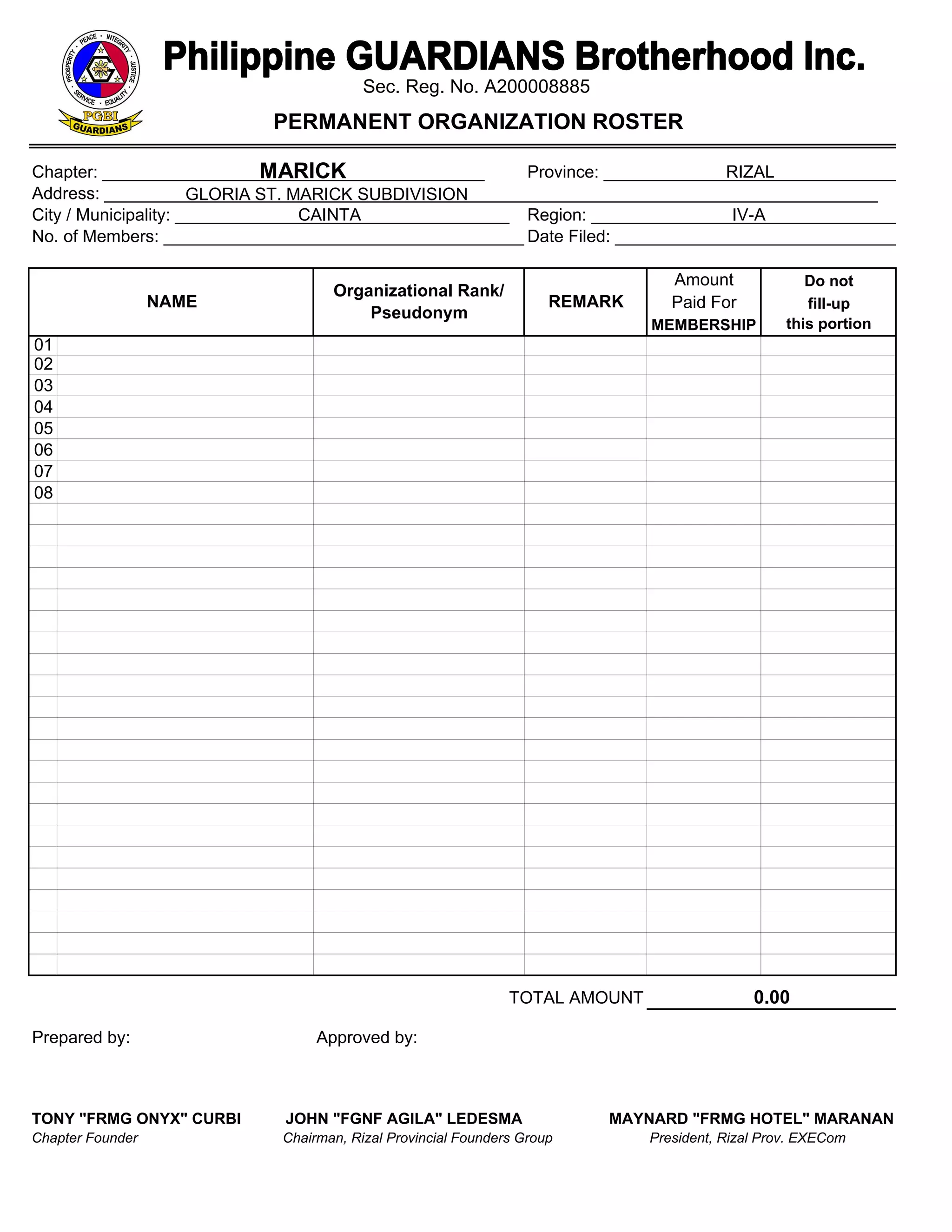 Jr marick id_application_form | PDF