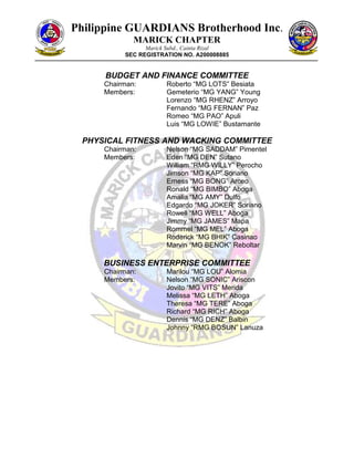 Jr marick officers_2011 | PDF