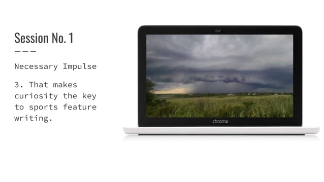 JRN 574: Sports Feature Writing - Session One | PPTX | Sports