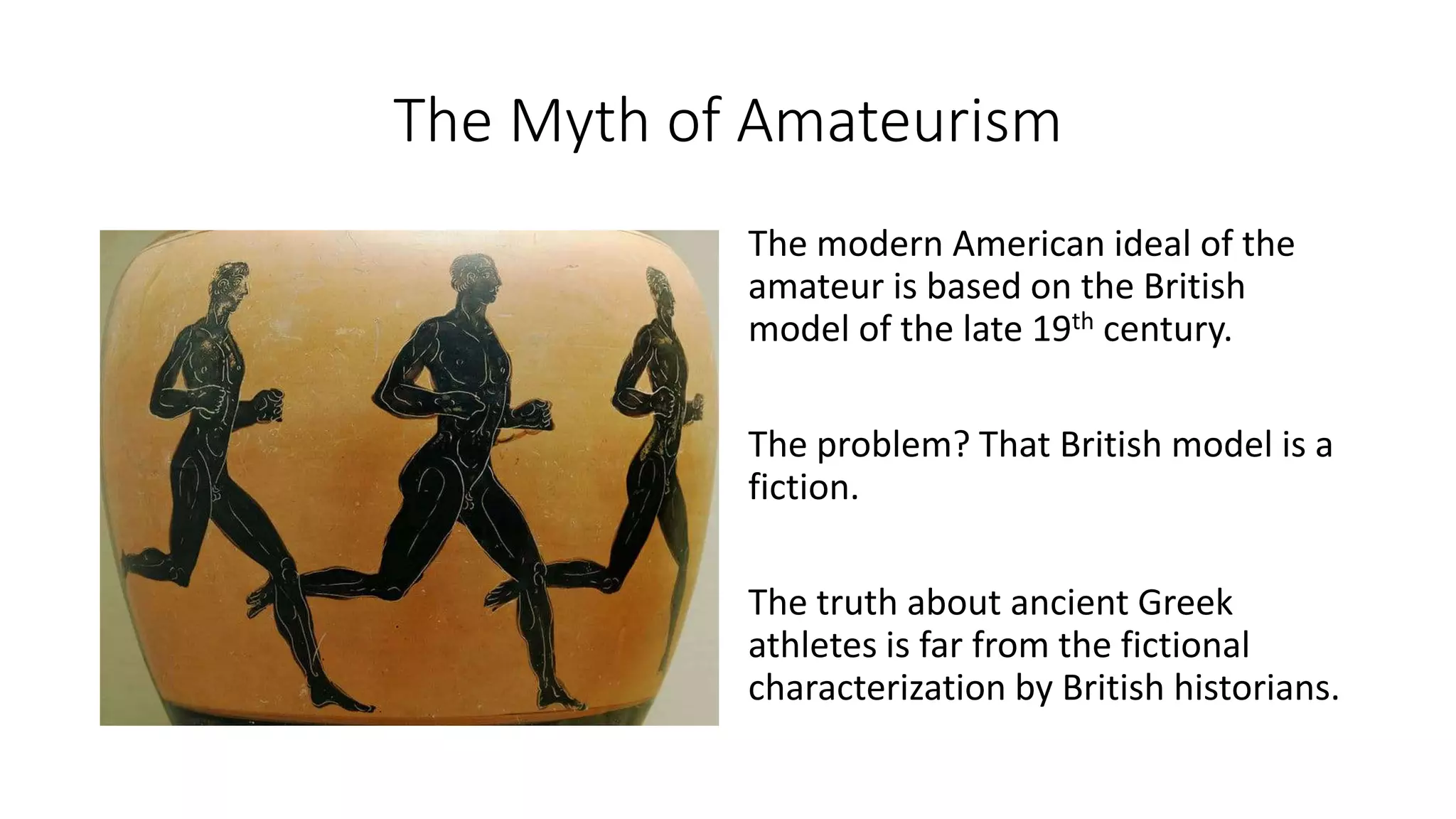 JRN 589 - The Myth of Amateurism | PPT