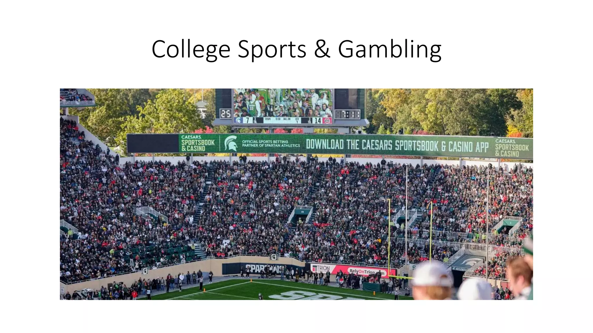 JRN 589 - College Sports & Gambling | PPT