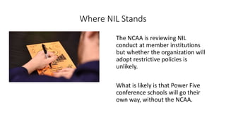 JRN 589 - Where NIL Stands | PPTX