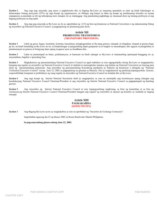 Jr new by-laws_tagalog | PDF