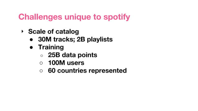 Spotify Machine Learning Solution for Music Discovery | PPT