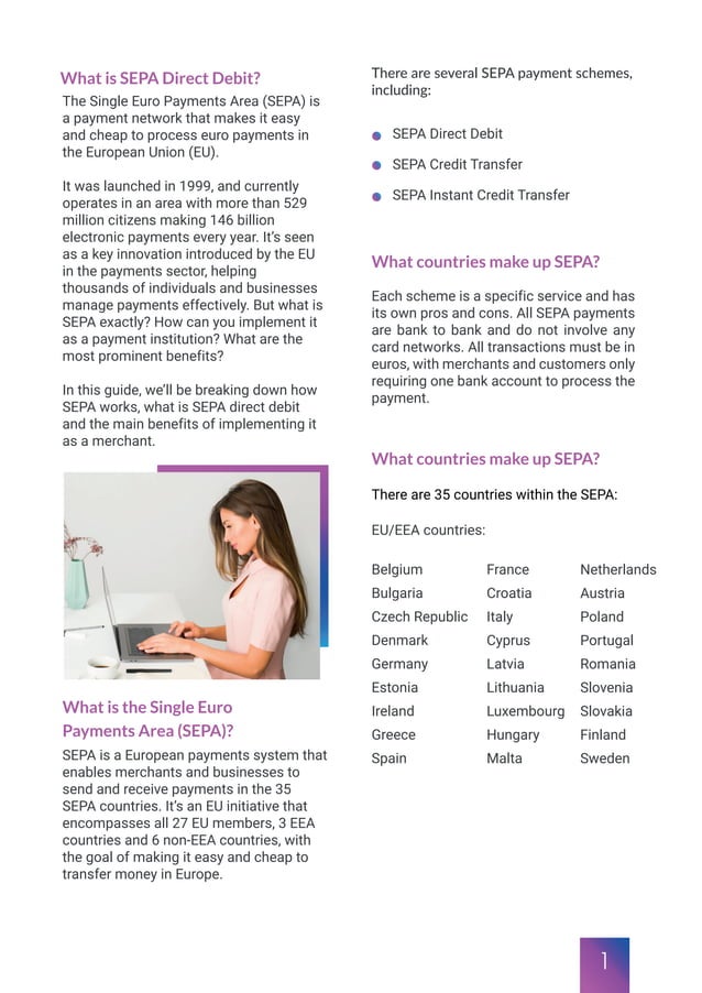 SEPA Direct Debit Guide | PDF | Credit Cards | Personal Debt