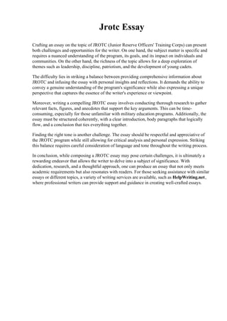 Jrotc Essay.pdf