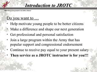 Jrotc Marketing Slides (6 Apr 09) | PPT