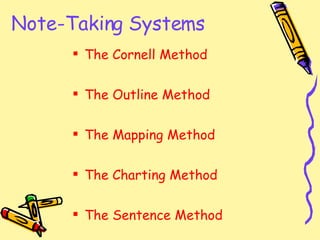 Jrowan Note Taking Test Taking Test Anxiety | PPT