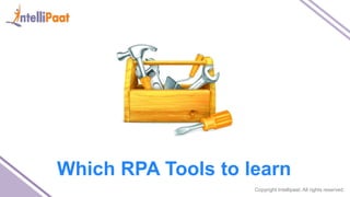 RPA Developer Career Path | PPTX