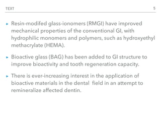 Bio-active Glass-Ionomers | PDF