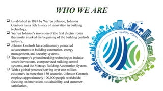 Towards net zero future the digital transformation of Johnson | PPTX