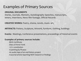 Research and Information Literacy RIL ENG 216 A Professor Jennifer ...